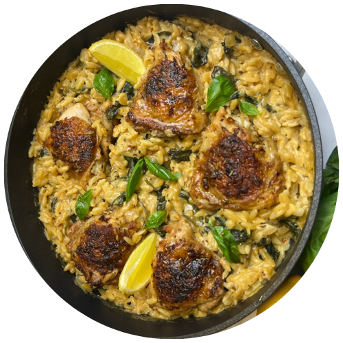 One Pan Creamy Mustard Chicken Recipe | Archer Kitchen